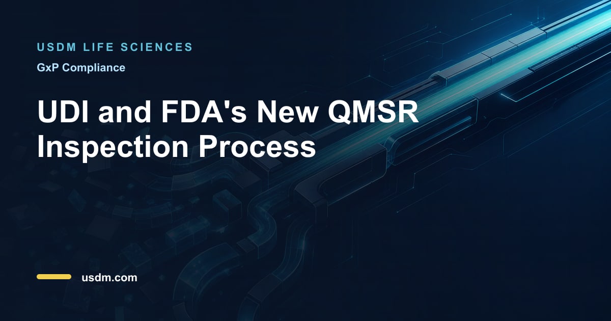 UDI and FDA’s New QMSR Inspection Process | USDM Blog